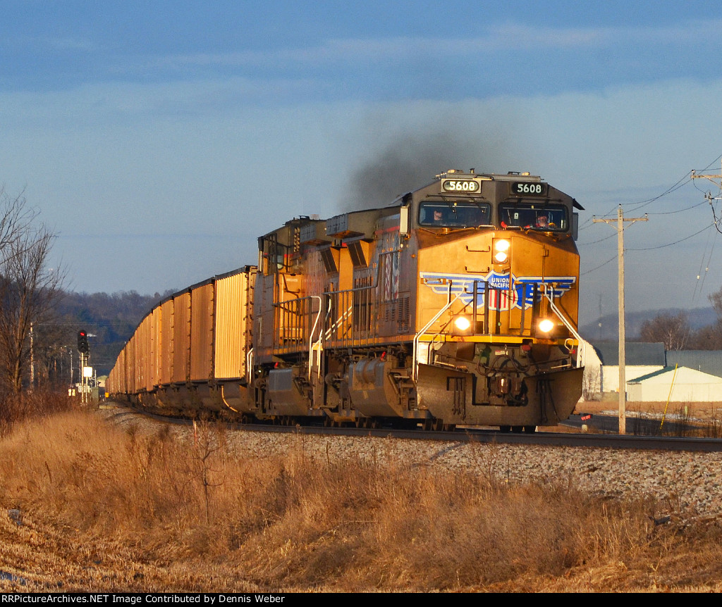 UP 5608, CP's Tomah Sub.